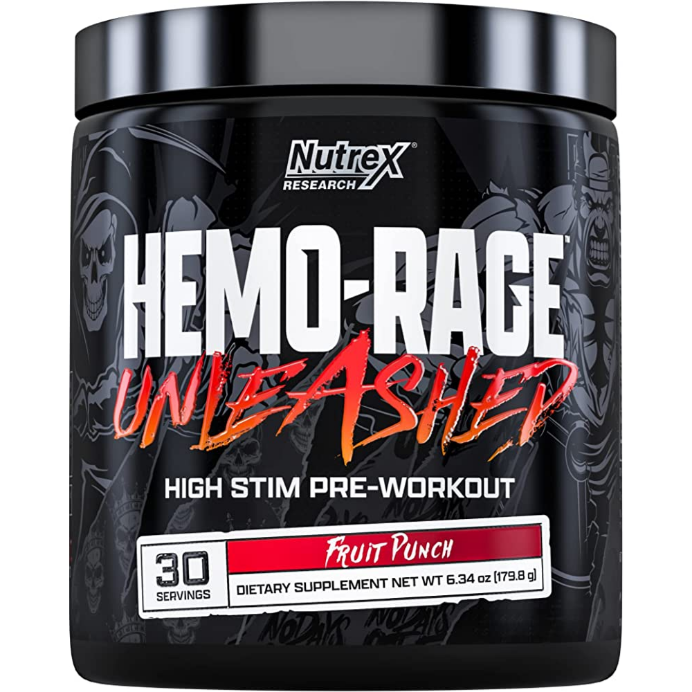 Nutrex Research Hemo-Rage Unleashed - Powerful Pre-Workout