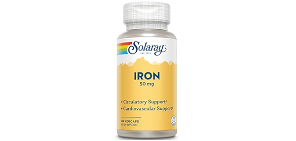 SOLARAY IRON 50 MG