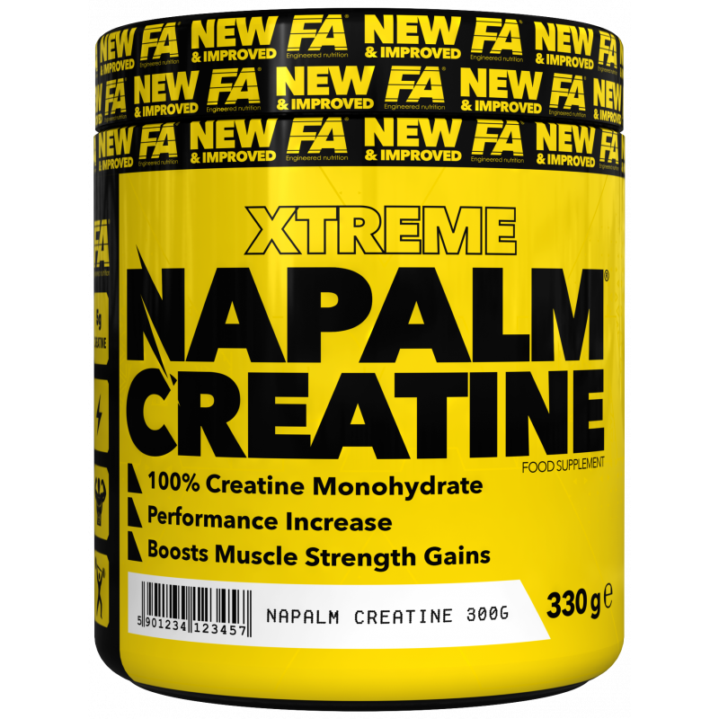FA Xtreme Napalm Creatine Monohydrate, Explosive Muscle Gain